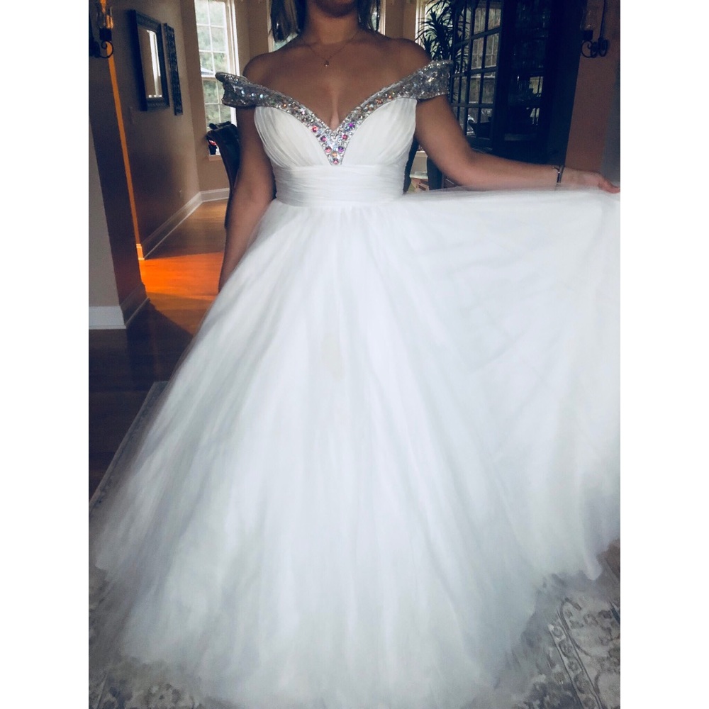 Mac Duggal Sweetheart Ballgown Prom Dress - Gem